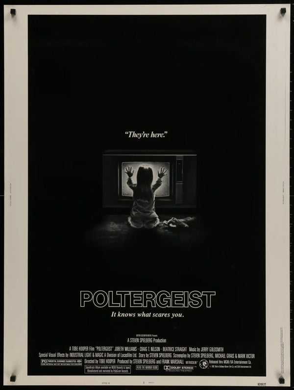 Poltergeist Movie Poster 1982 30x40