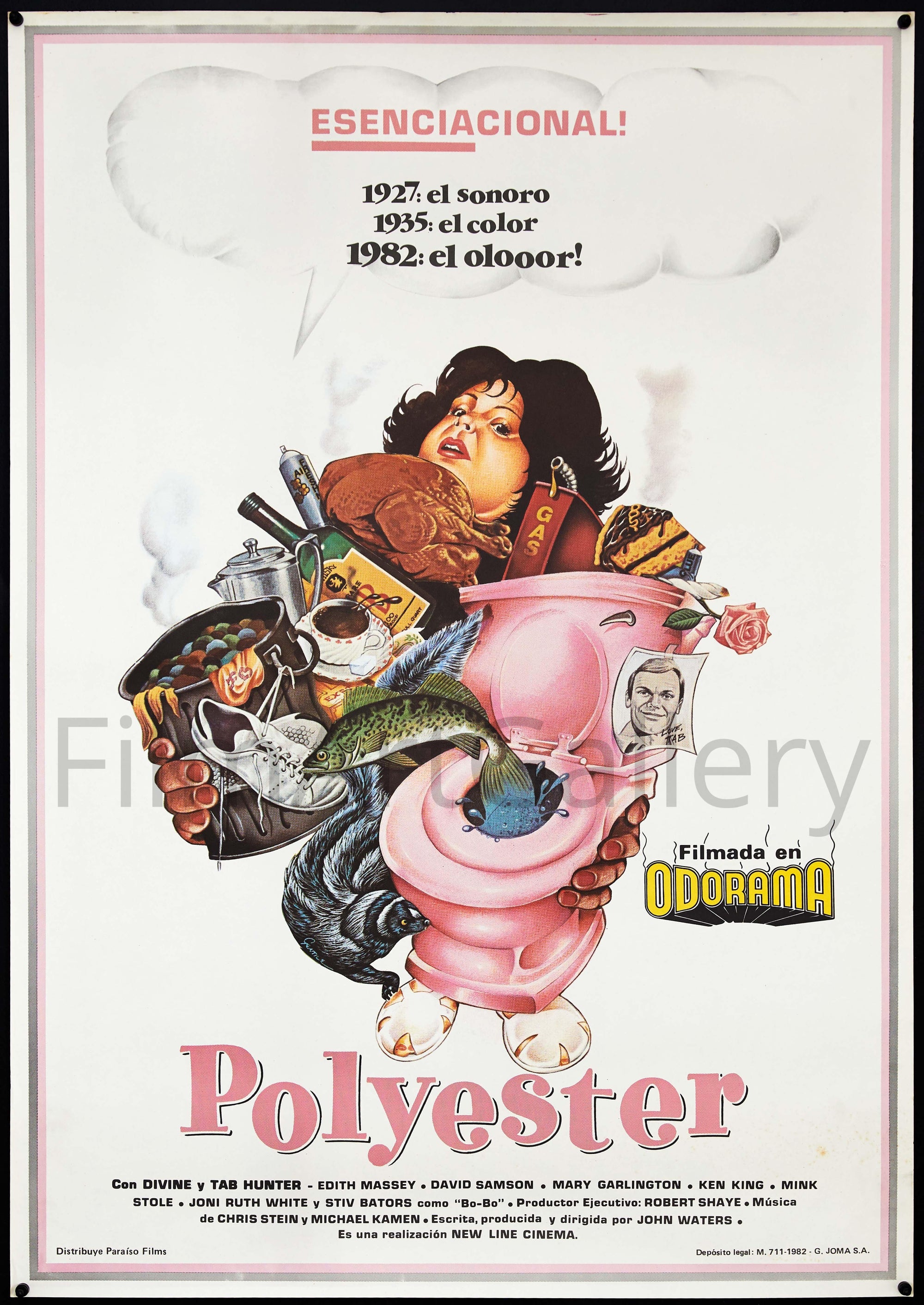 Polyester Movie Poster 1982 1 Sheet (27x41)