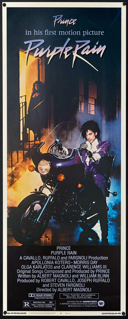 Purple Rain Movie Poster Movie Double Feature Grease/Purple Rain The