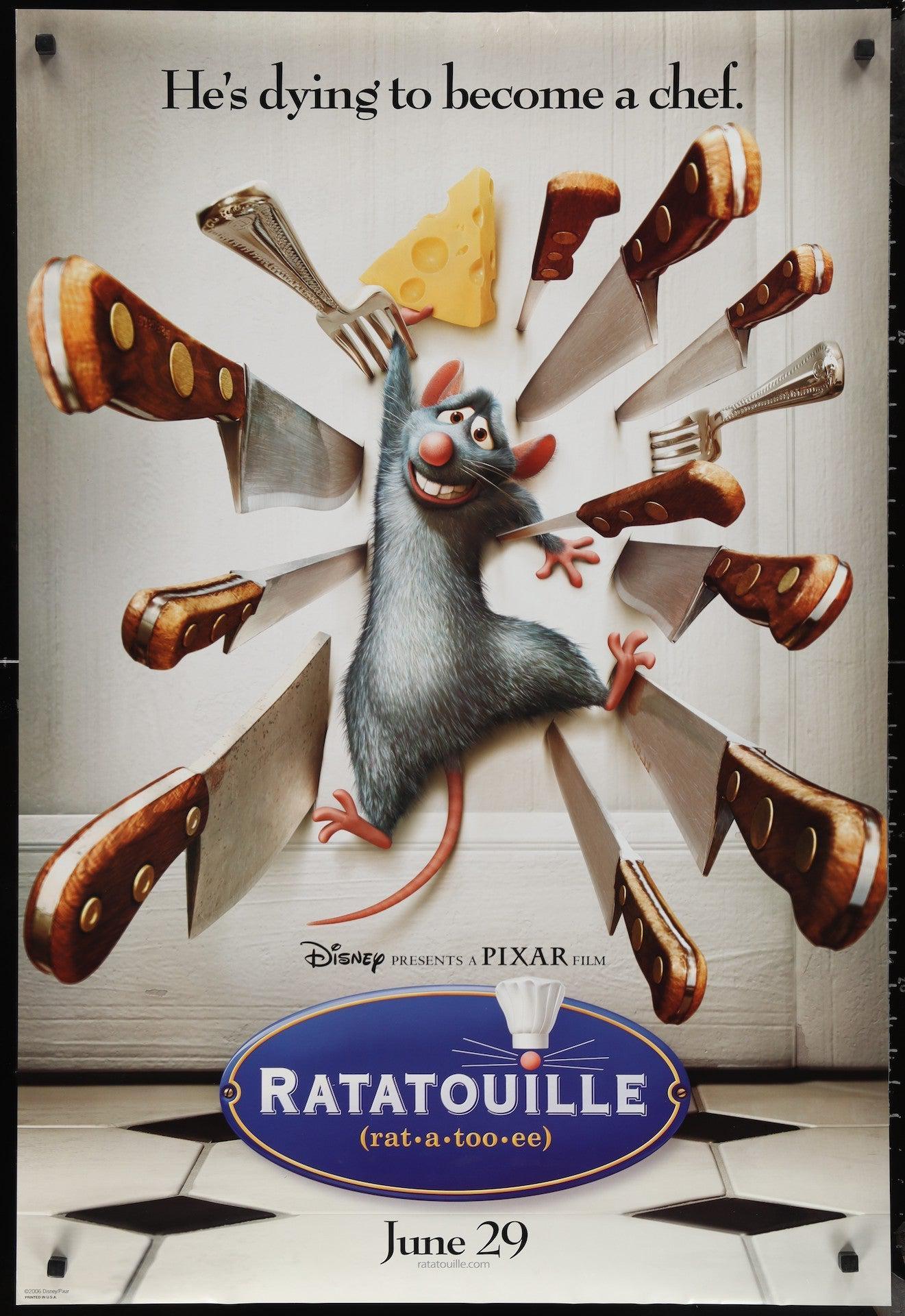 Ratatouille Movie Poster 1999 1 Sheet (27x41)