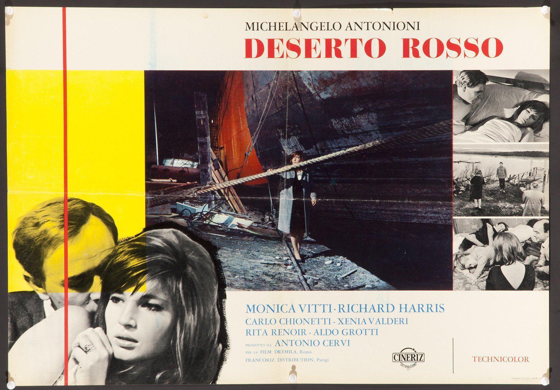 Red Desert (Deserto Rosso) Movie Poster 1964 Italian Photobusta
