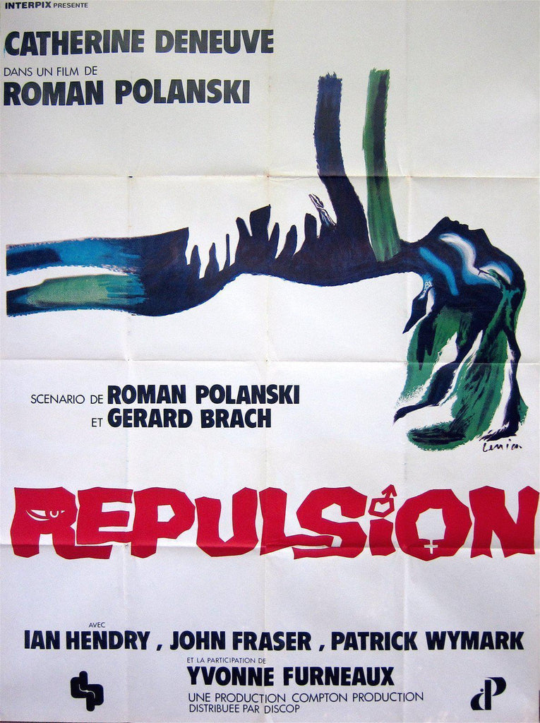 Repulsion Movie Poster 1970's RI French 1 panel (47x63) - Film Art Gallery