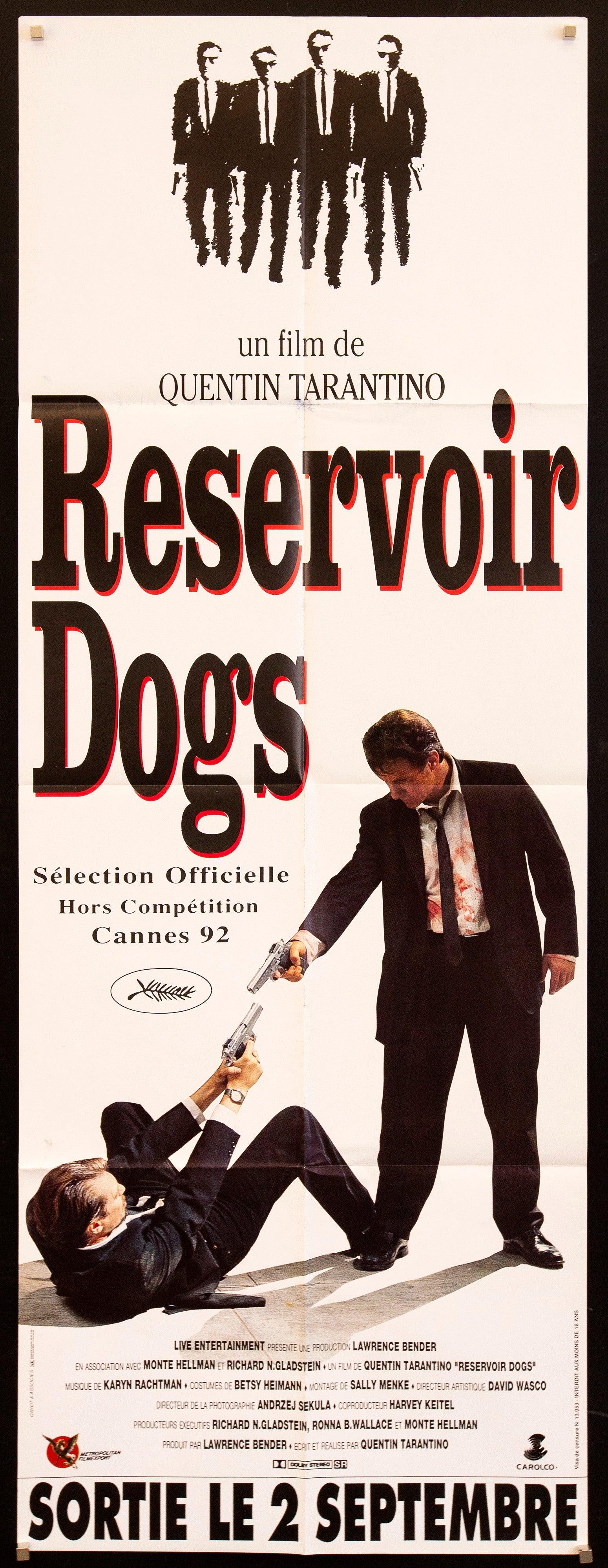 Reservoir Dogs Poster Reservoir Dogs Movie Poster Framed Canvas Print,