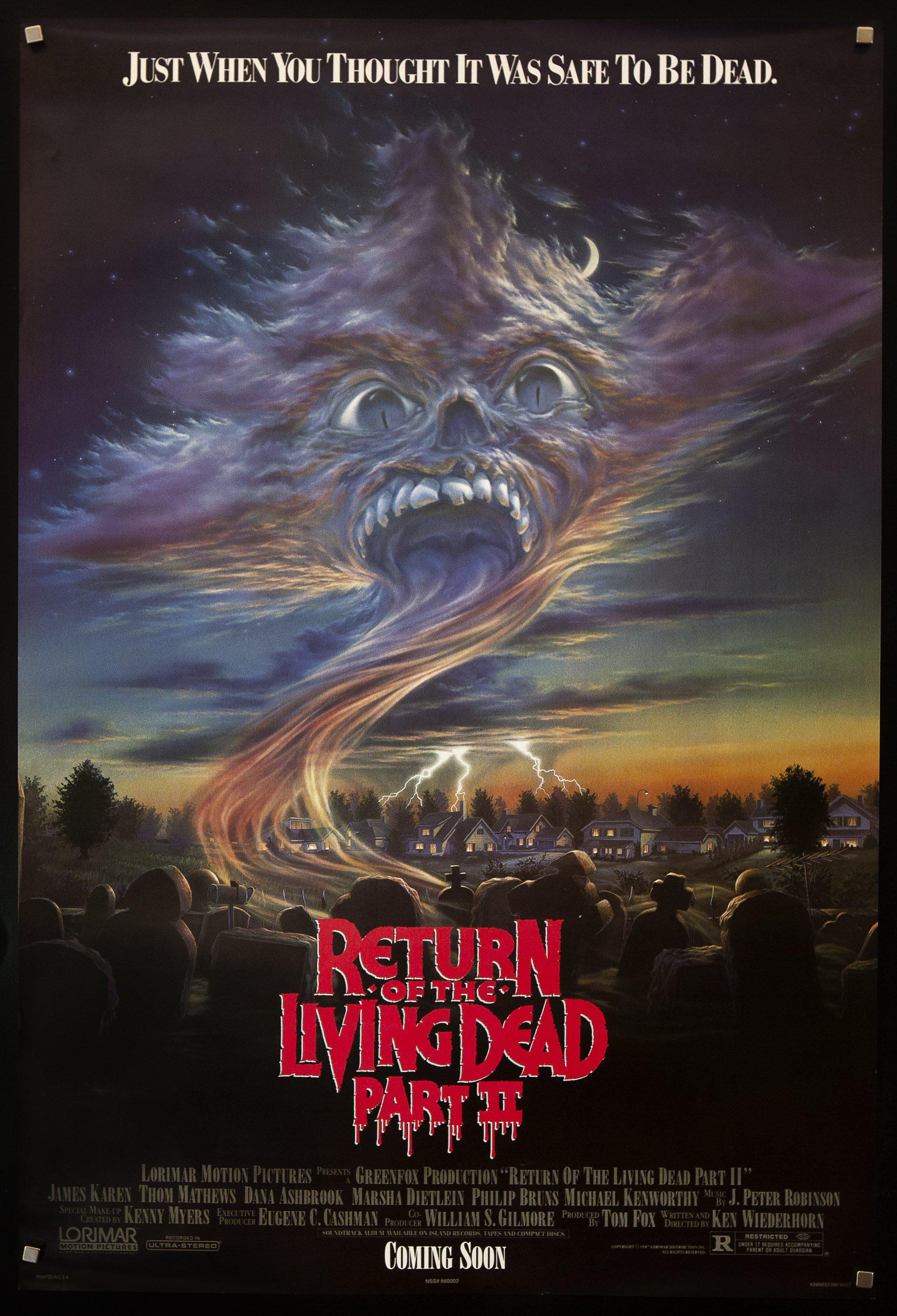Return of the Living Dead 2 Movie Poster 1988 1 Sheet (27x41)