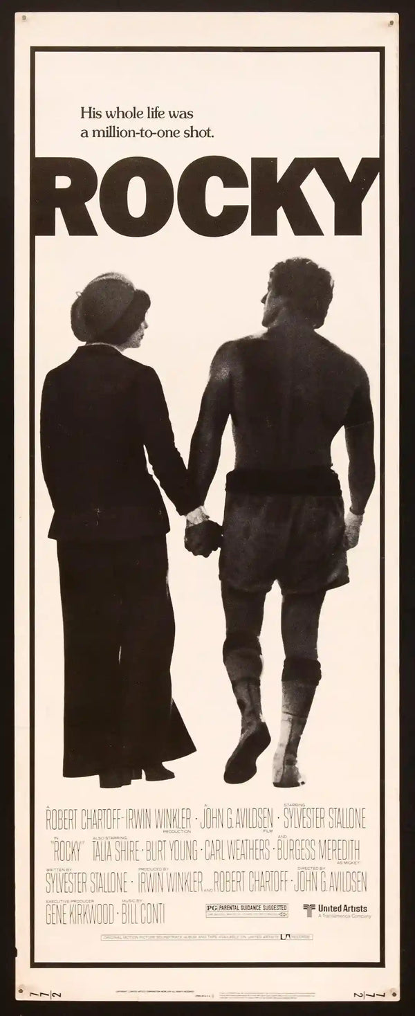 Rocky Movie Poster 1976 Insert (14x36)