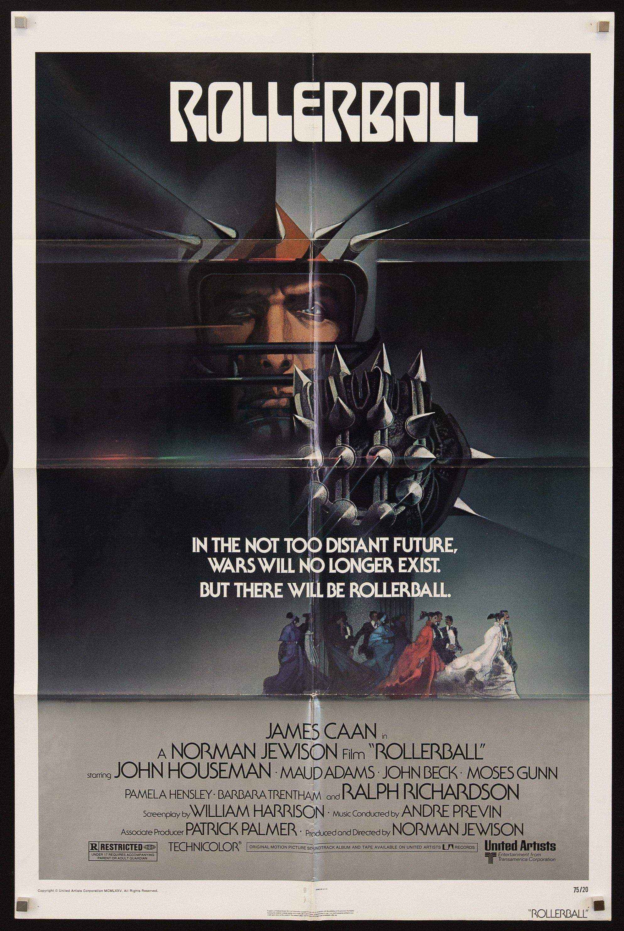 Rollerball Movie Poster 1975 1 Sheet (27x41)