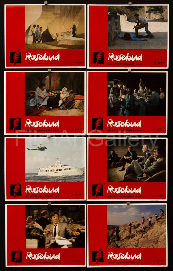 Rosebud Movie Poster 1975 Lobby Card Set (11x14)