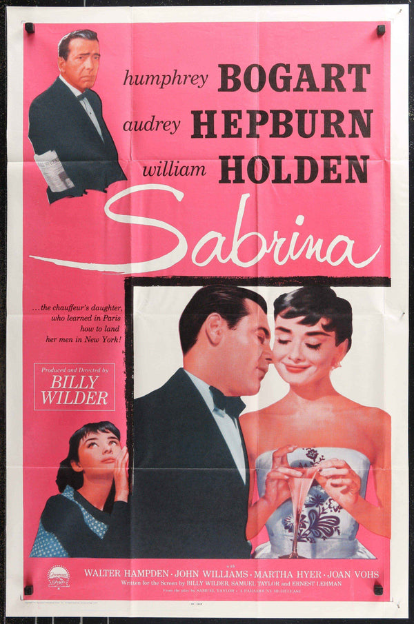 Sabrina Movie Poster 1962 RI 1 Sheet (27x41)