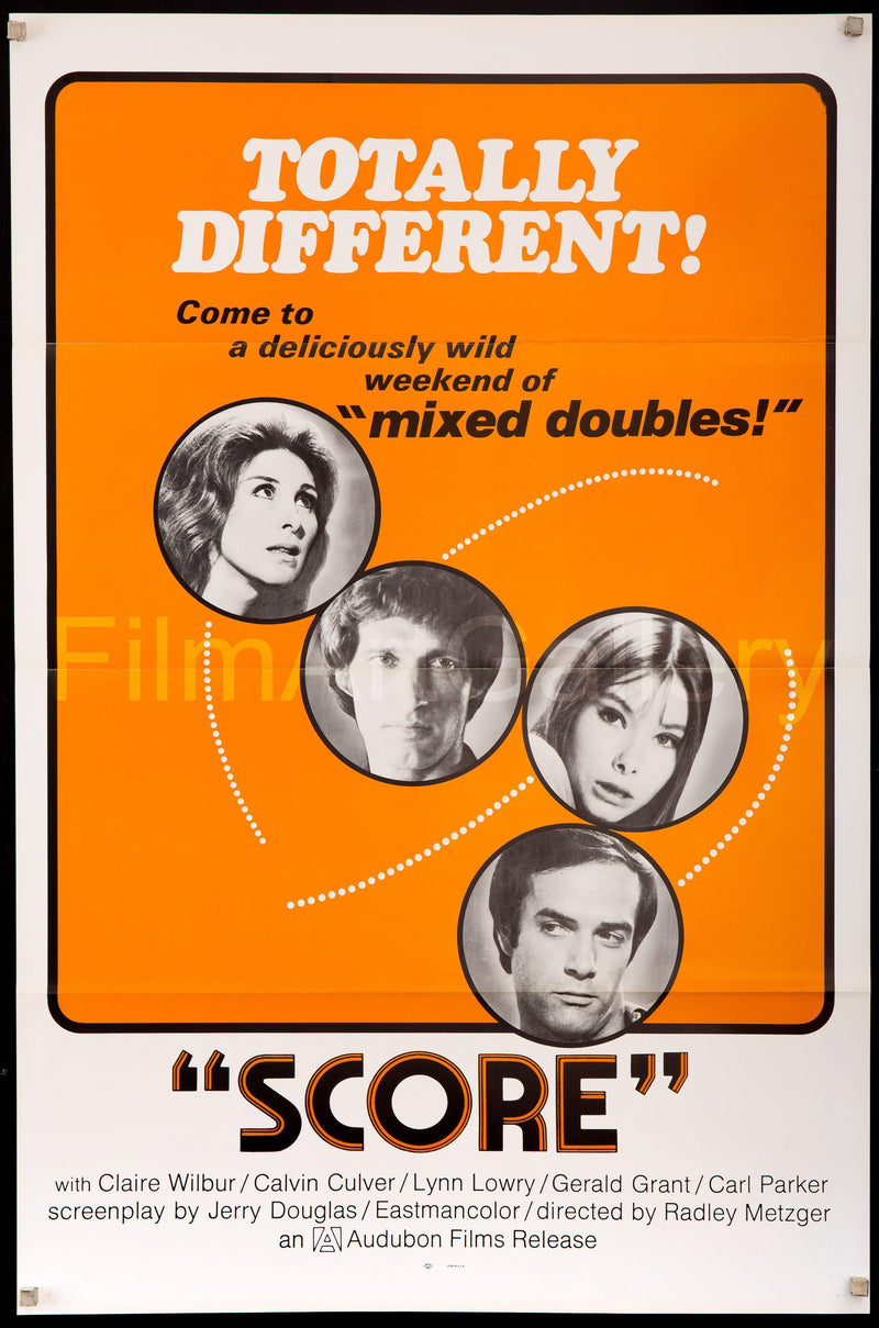 Score Movie Poster 1973 1 Sheet (27x41)