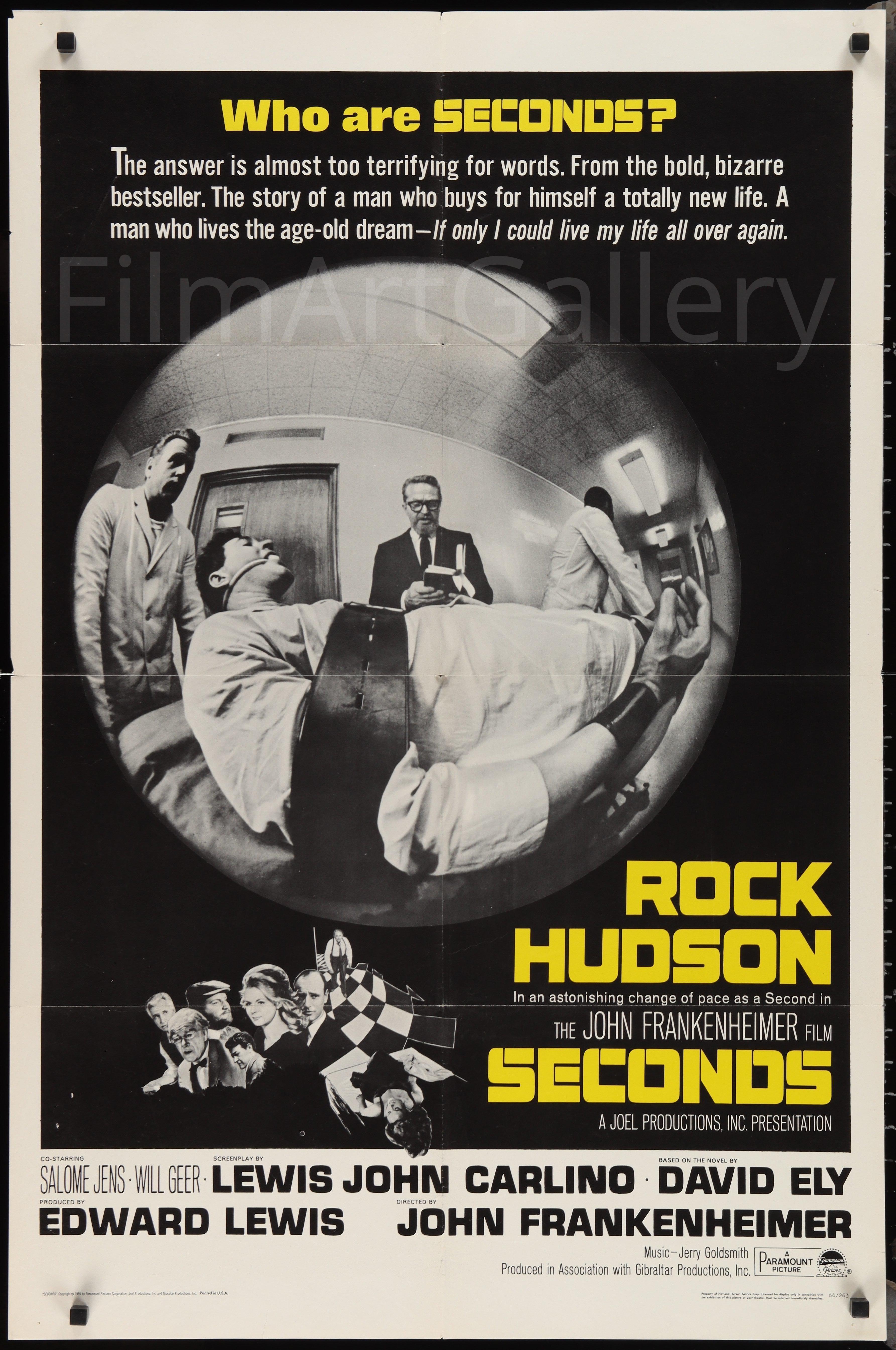 Seconds Movie Poster 1966 1 Sheet (27x41)