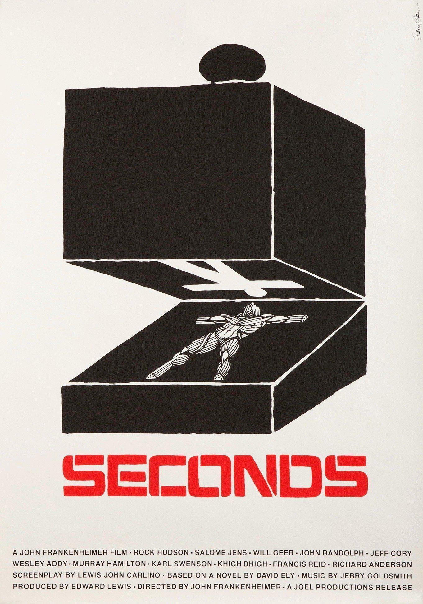 Seconds Movie Poster mid-1980s 25x35