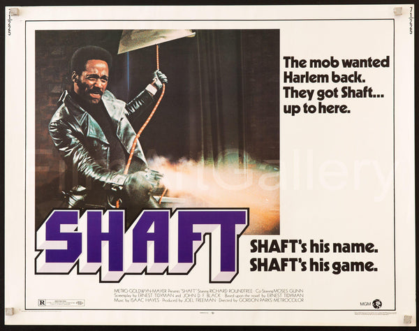 Shaft Movie Poster 1971 Half sheet (22x28)