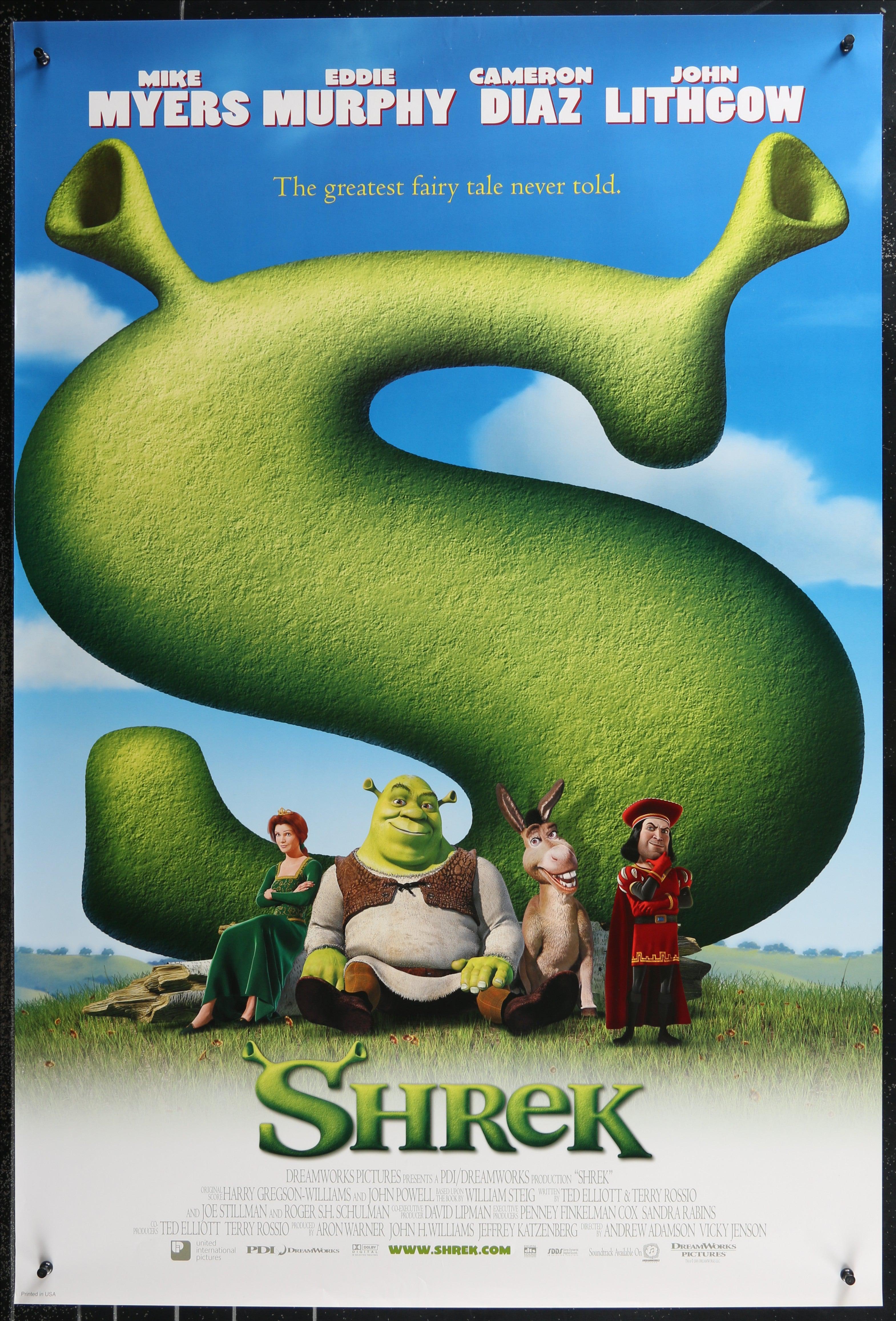 shrek poster template