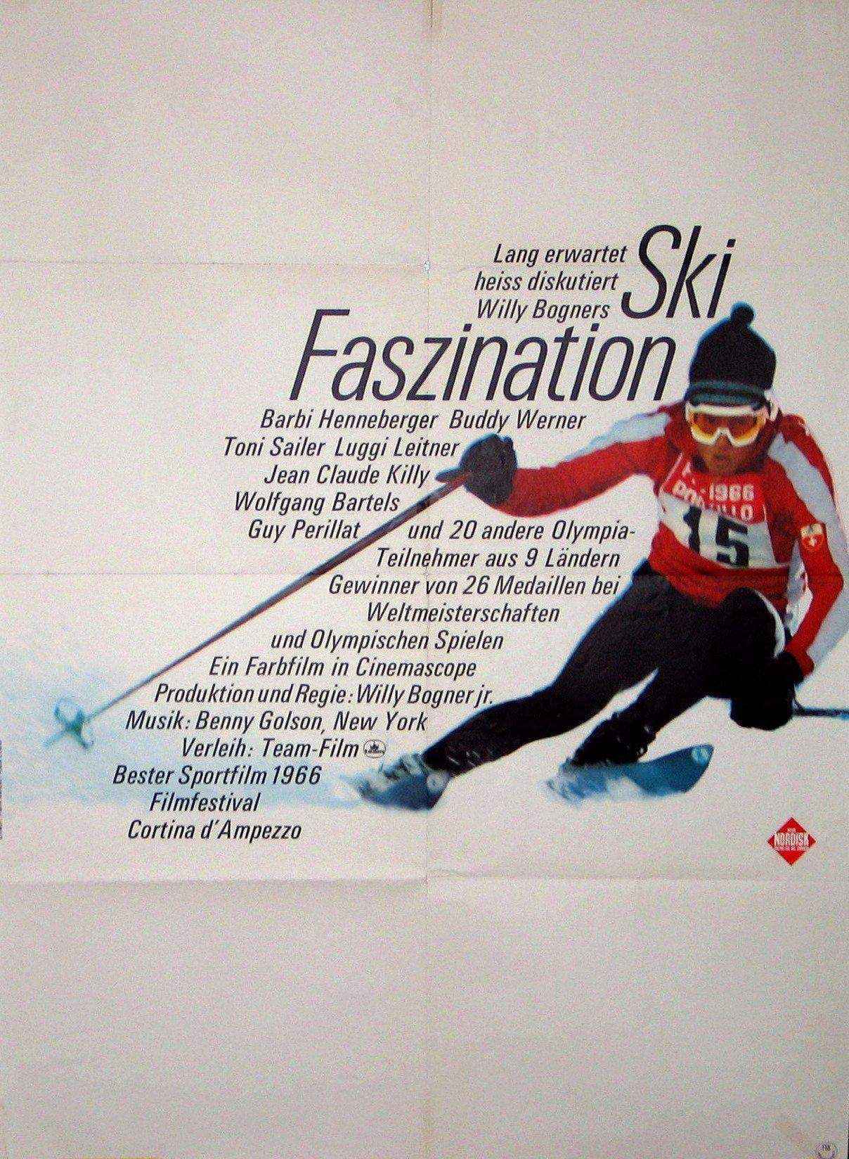 Ski Fascination Movie Poster 1967 German A0 (33x46)
