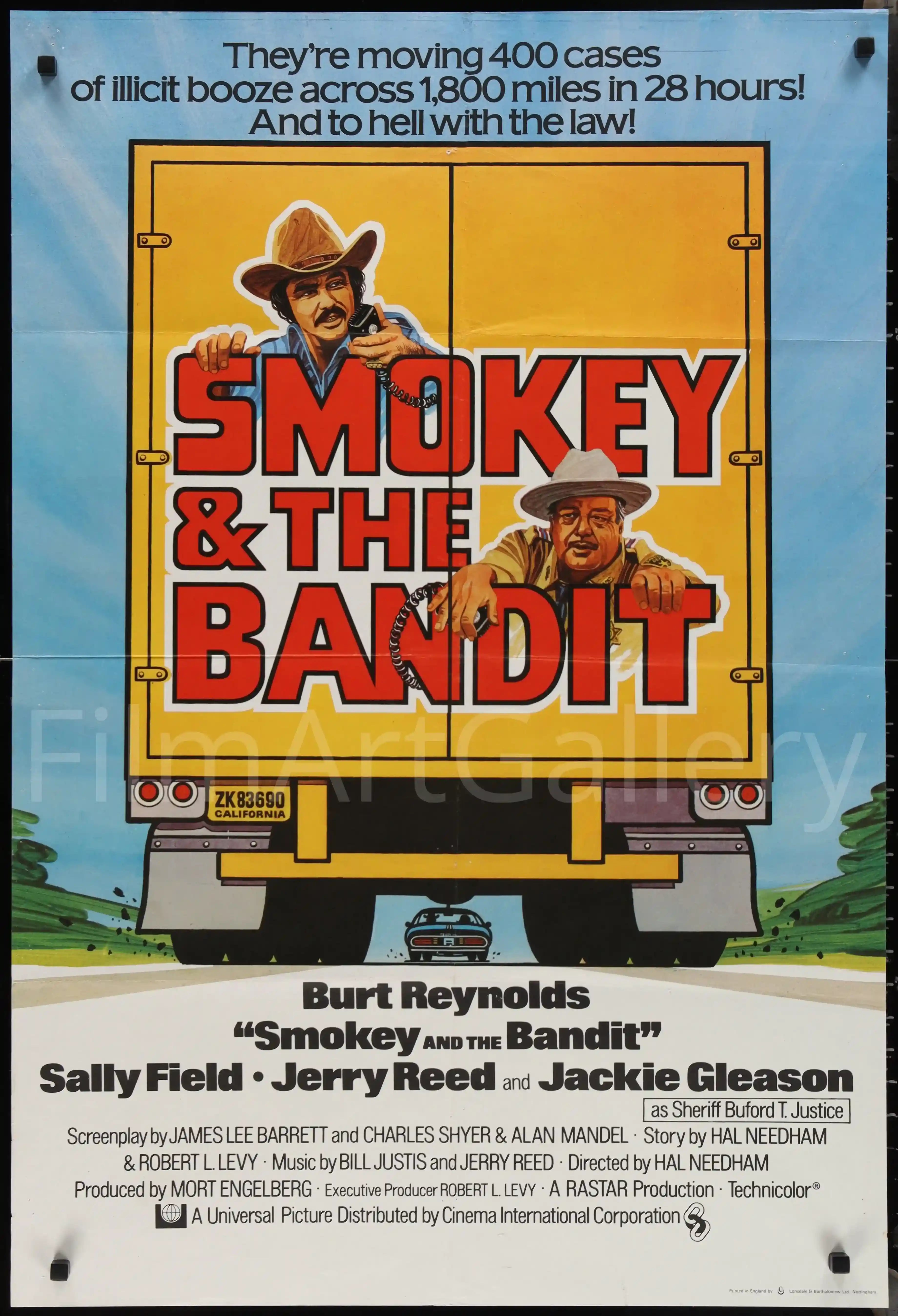 Smokey And The Bandit Movie Poster Smokey And The Bandit Filming