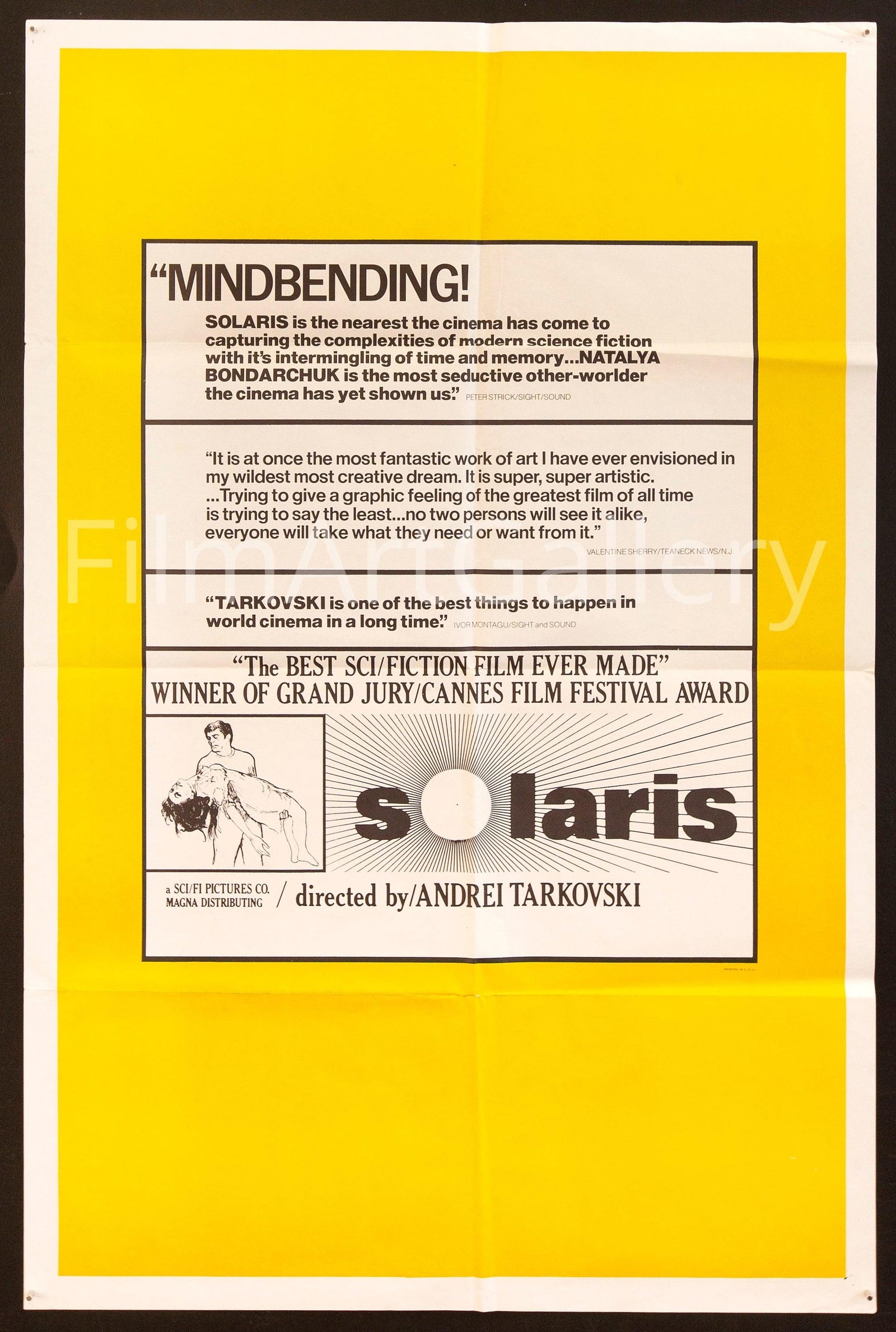 Solaris Movie Poster 1976 1 Sheet (27x41) - Film Art Gallery