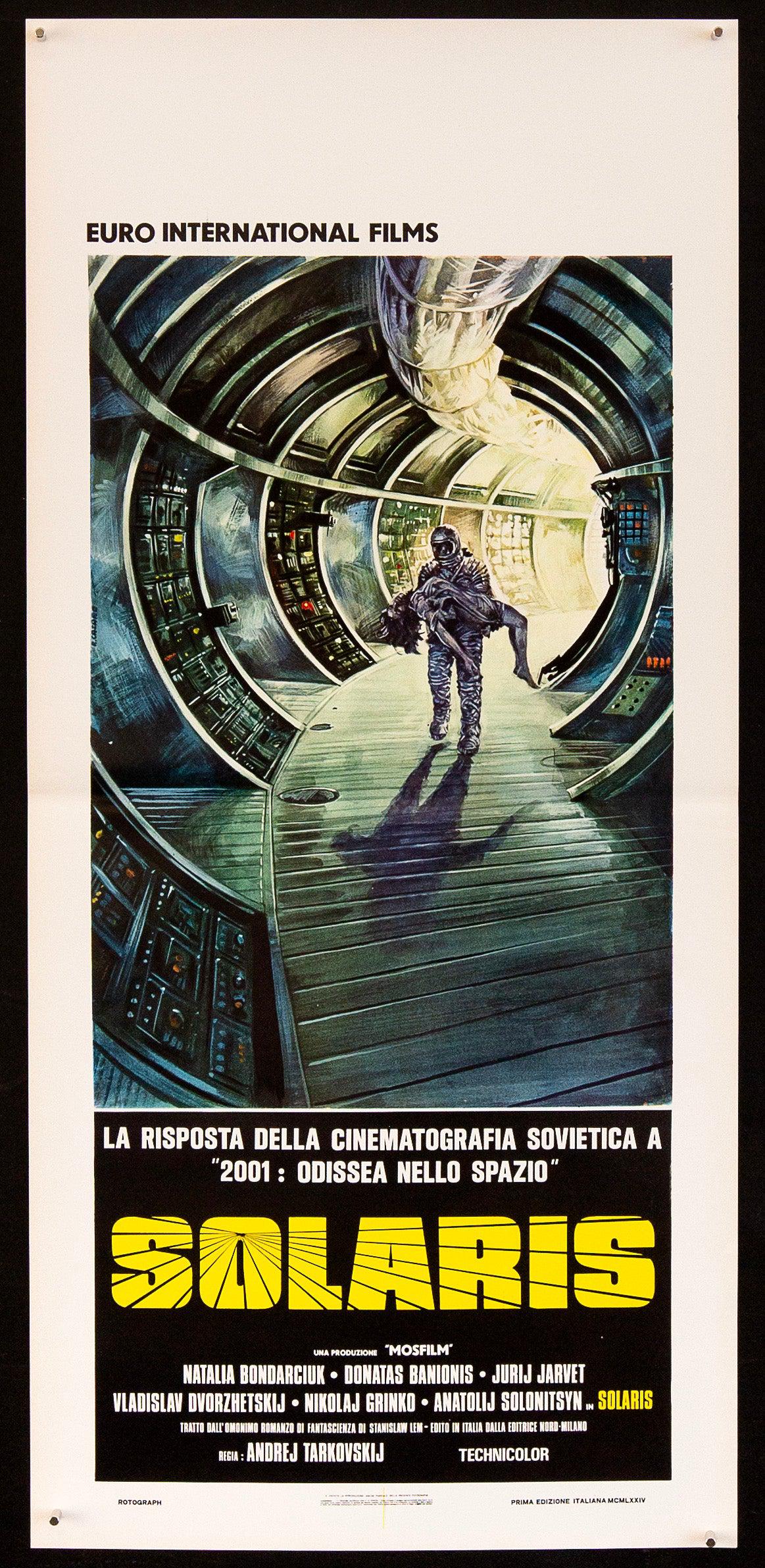 Solaris Movie Poster 1974 Italian Locandina (13x28)