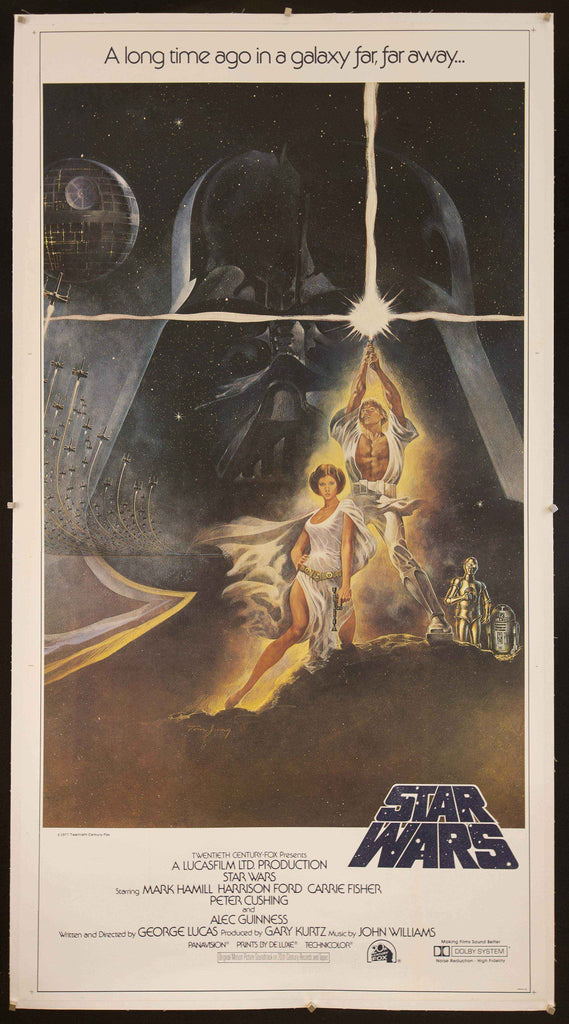 1977 Star Wars Movie Poster Movie Poster "Star Wars" Star Wars 60x80cm