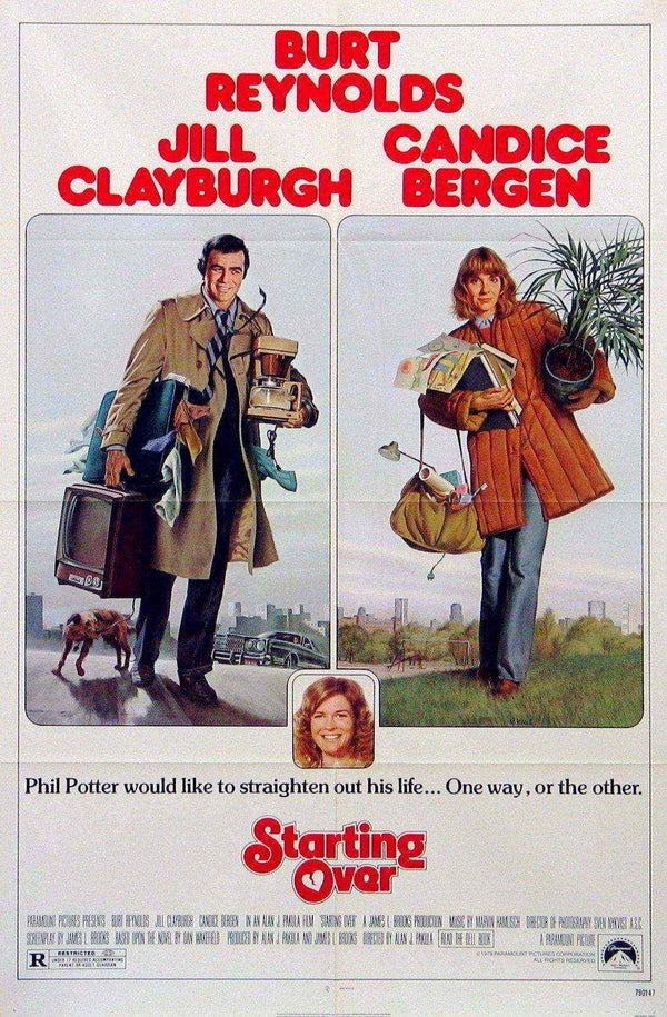Starting Over Movie Poster 1979 1 Sheet (27x41)