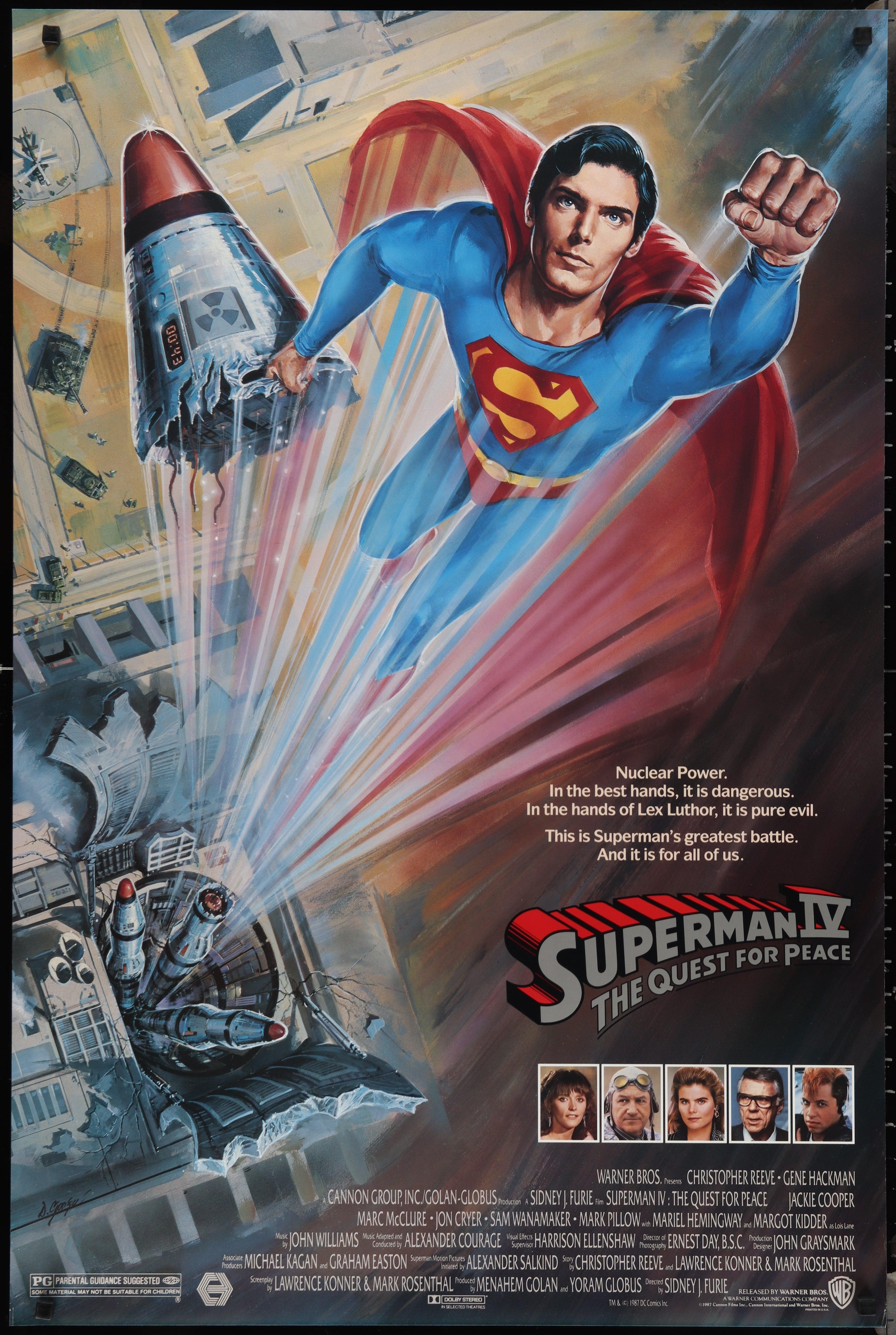 superman 4 poster