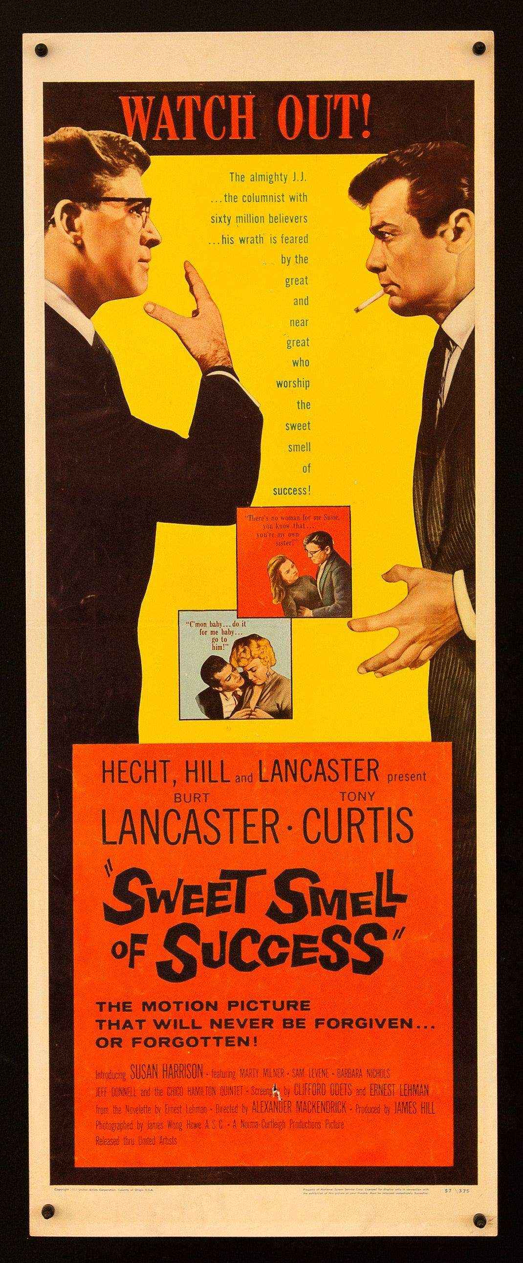 Sweet Smell Of Success Poster