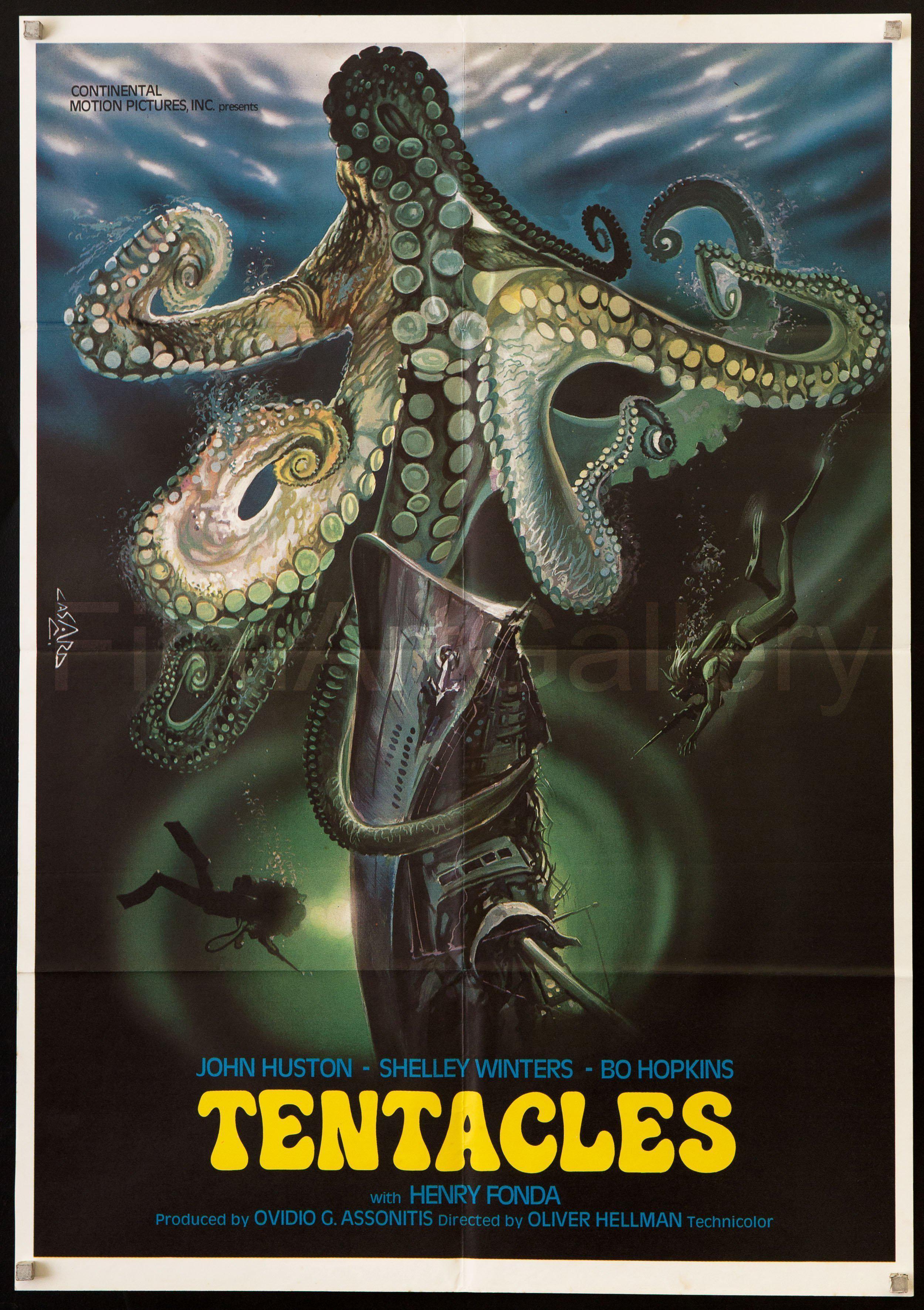 Tentacles Movie Poster 1977 1 Sheet (27x41)