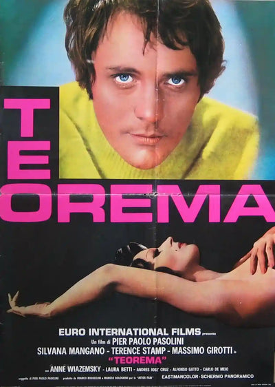 Teorema Movie Poster 1968 1 Sheet (27x41)