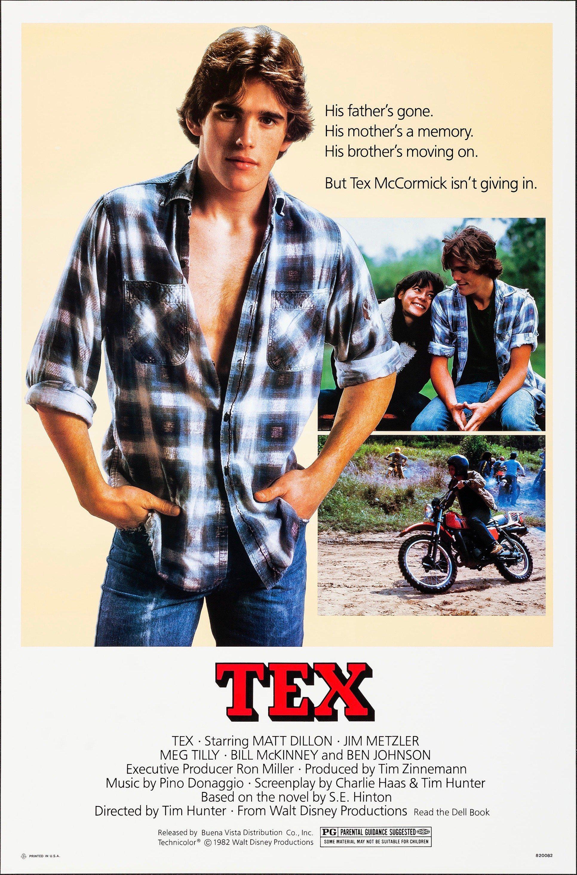 Tex Movie Poster 1982 1 Sheet (27x41)