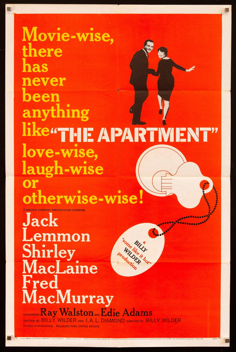 The Apartment Movie Poster 1960 1 Sheet (27x41)