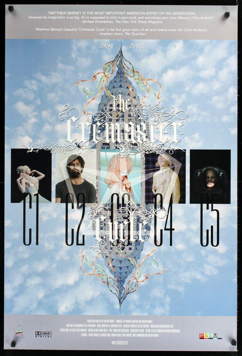 The Cremaster Cycle Movie Poster 2002 1 Sheet (27x41)