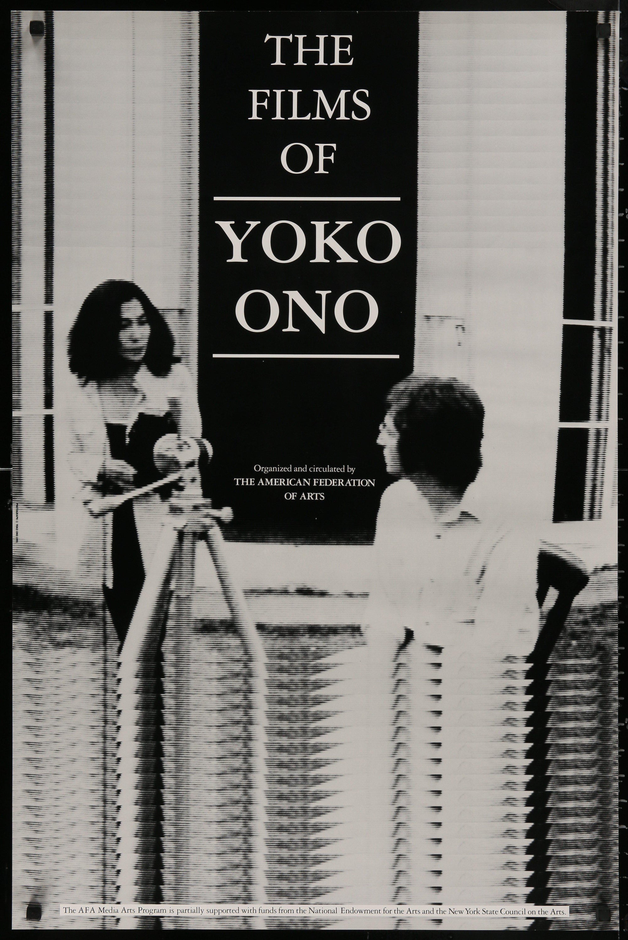 The Films of Yoko Ono Movie Poster 1991 1 Sheet (27x41)