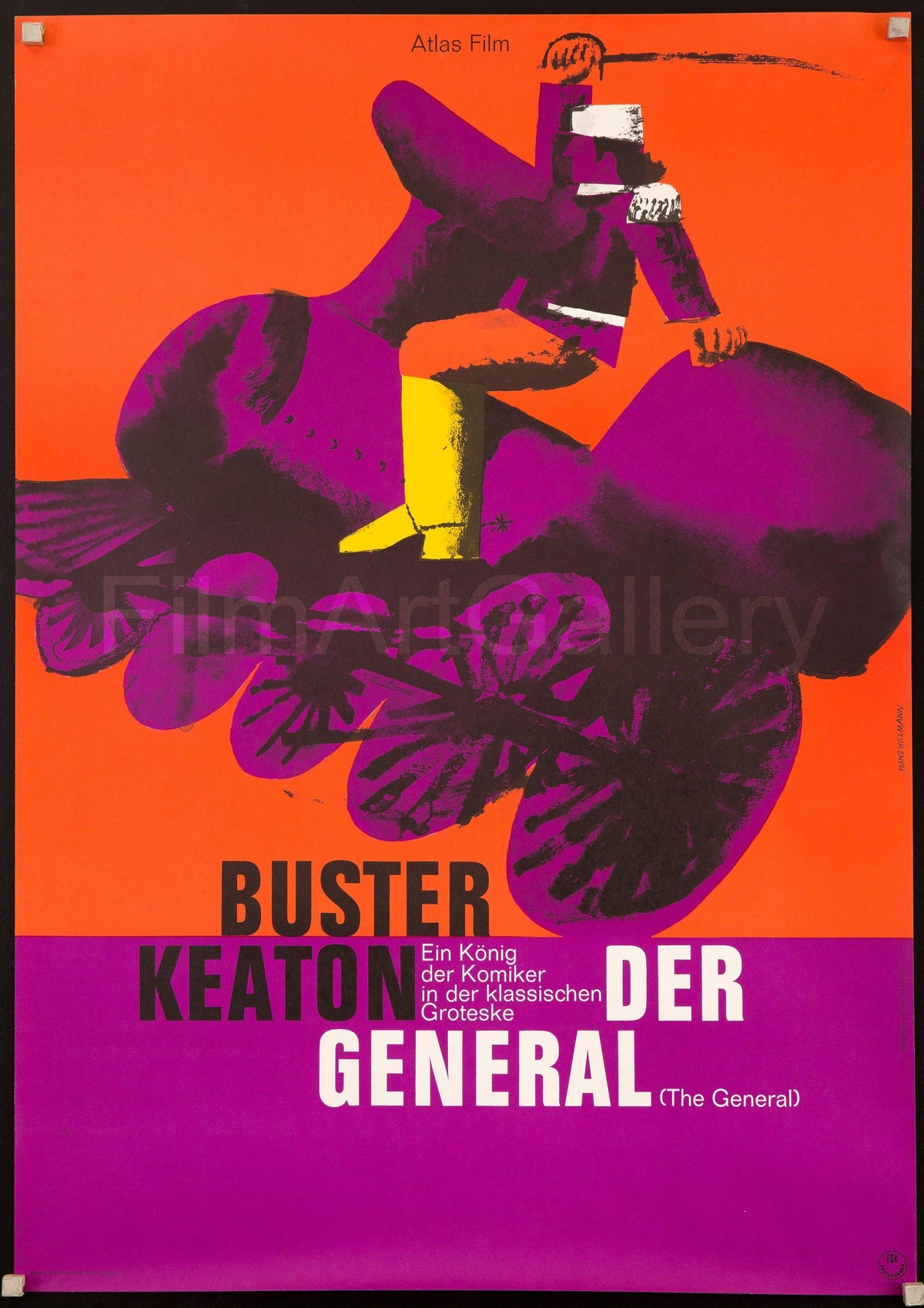 The General Movie Poster 1961 German A1 (23x33)