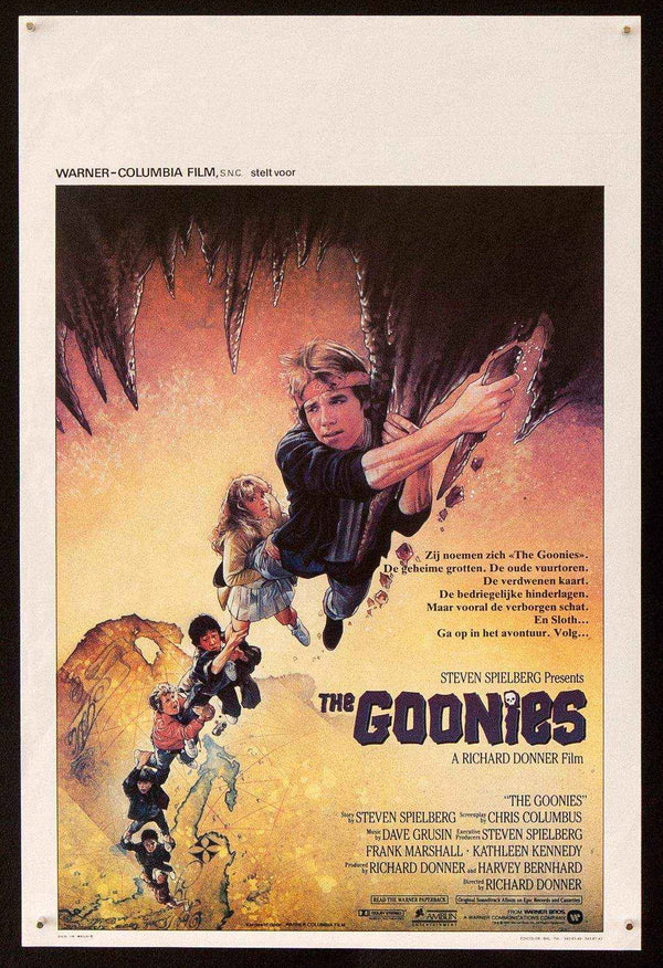 The Goonies Original Movie Poster 80s Kids, Get Ready To