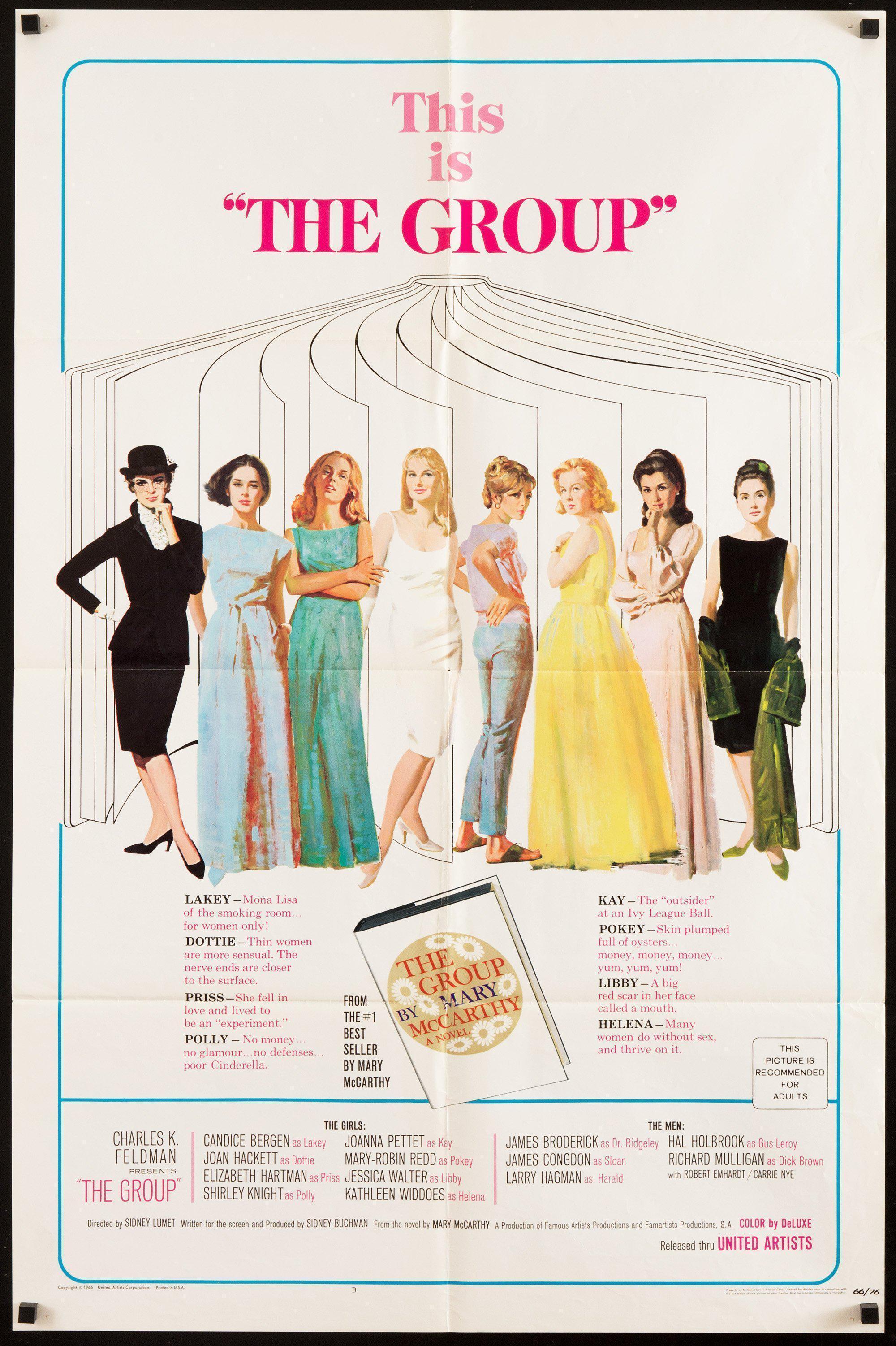The Group Movie Poster 1966 1 Sheet (27x41) - Film Art Gallery