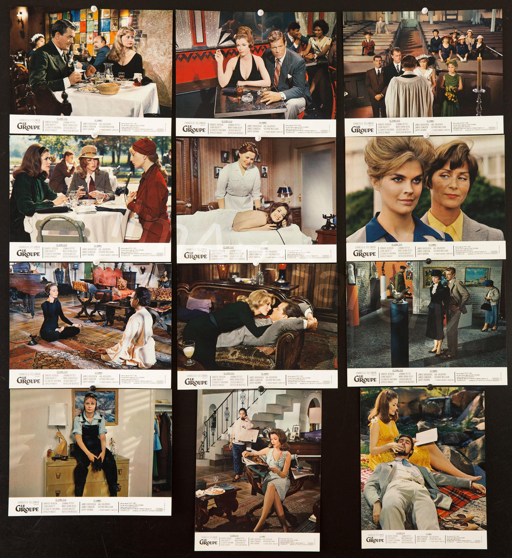The Group Movie Poster 1966 Lobby Card Set