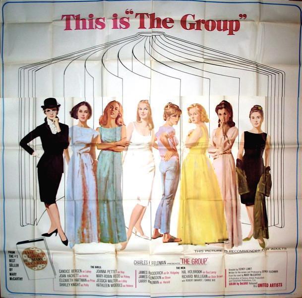 The Group Movie Poster 1966 6 Sheet (81x81)