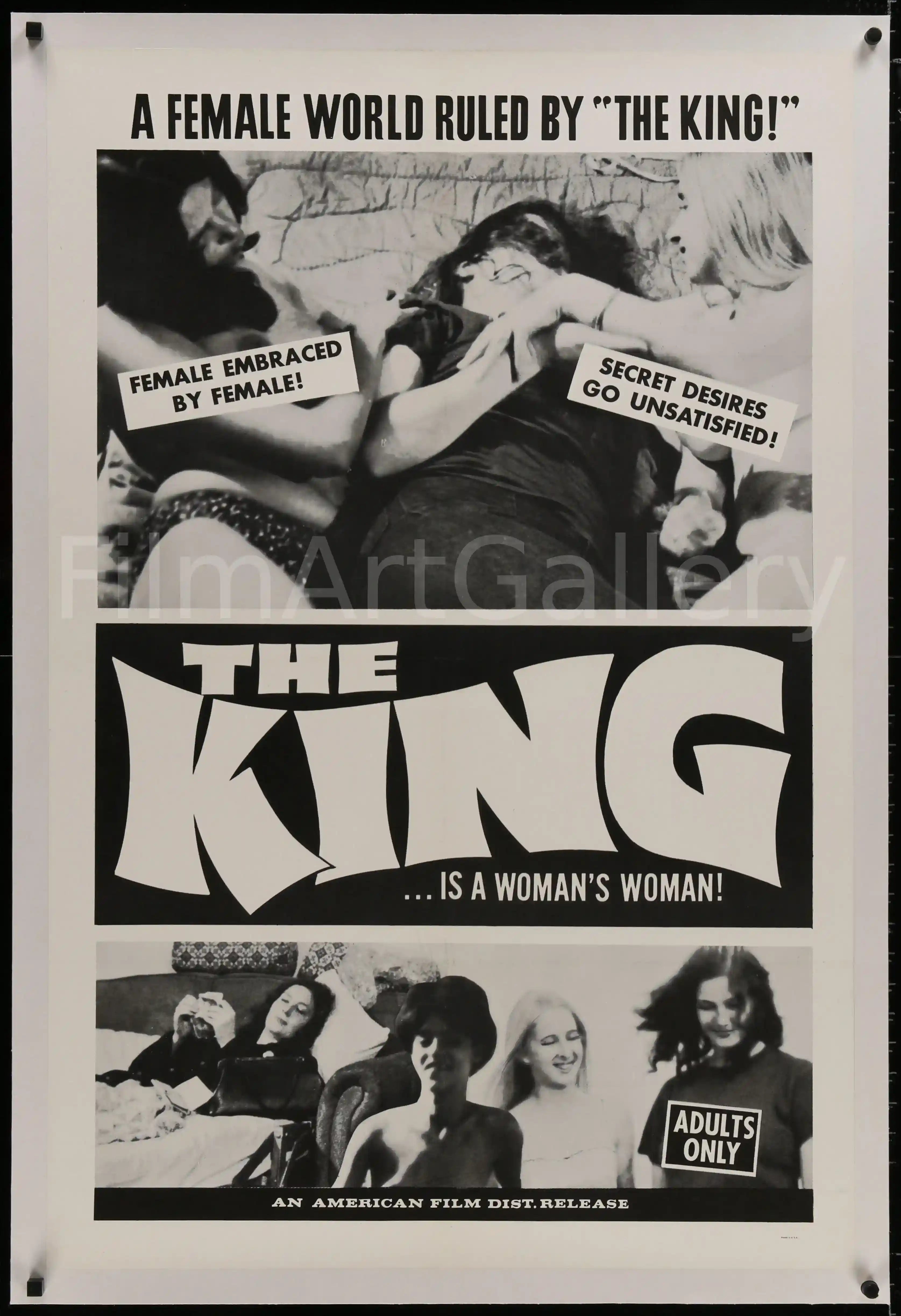 The King Movie Poster 1968 1 Sheet (27x41)
