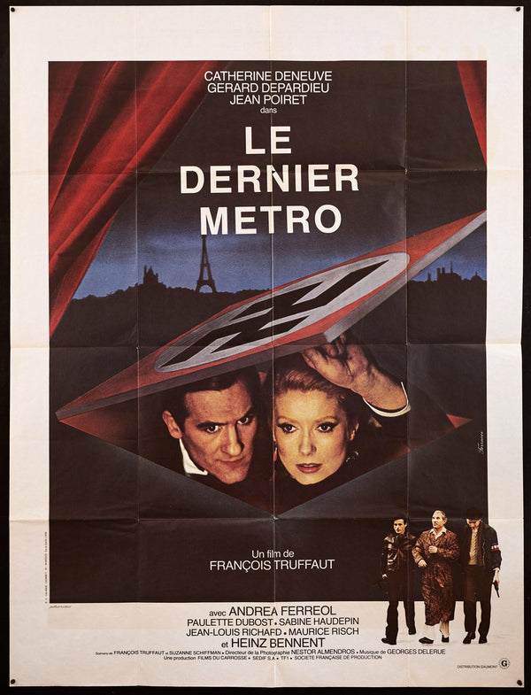 The Last Metro (Le Dernier Metro) Movie Poster 1980 French 1