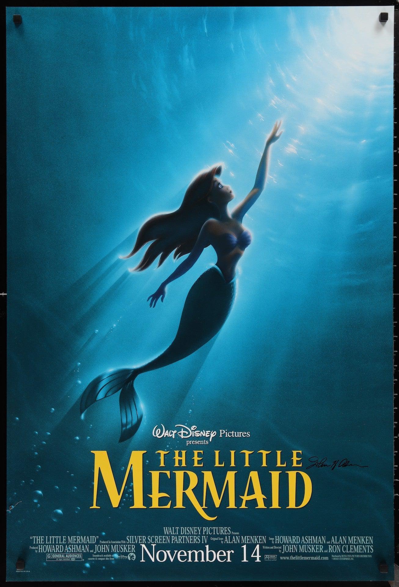 The Little Mermaid Movie Poster 1997 RI 1 Sheet (27x41)