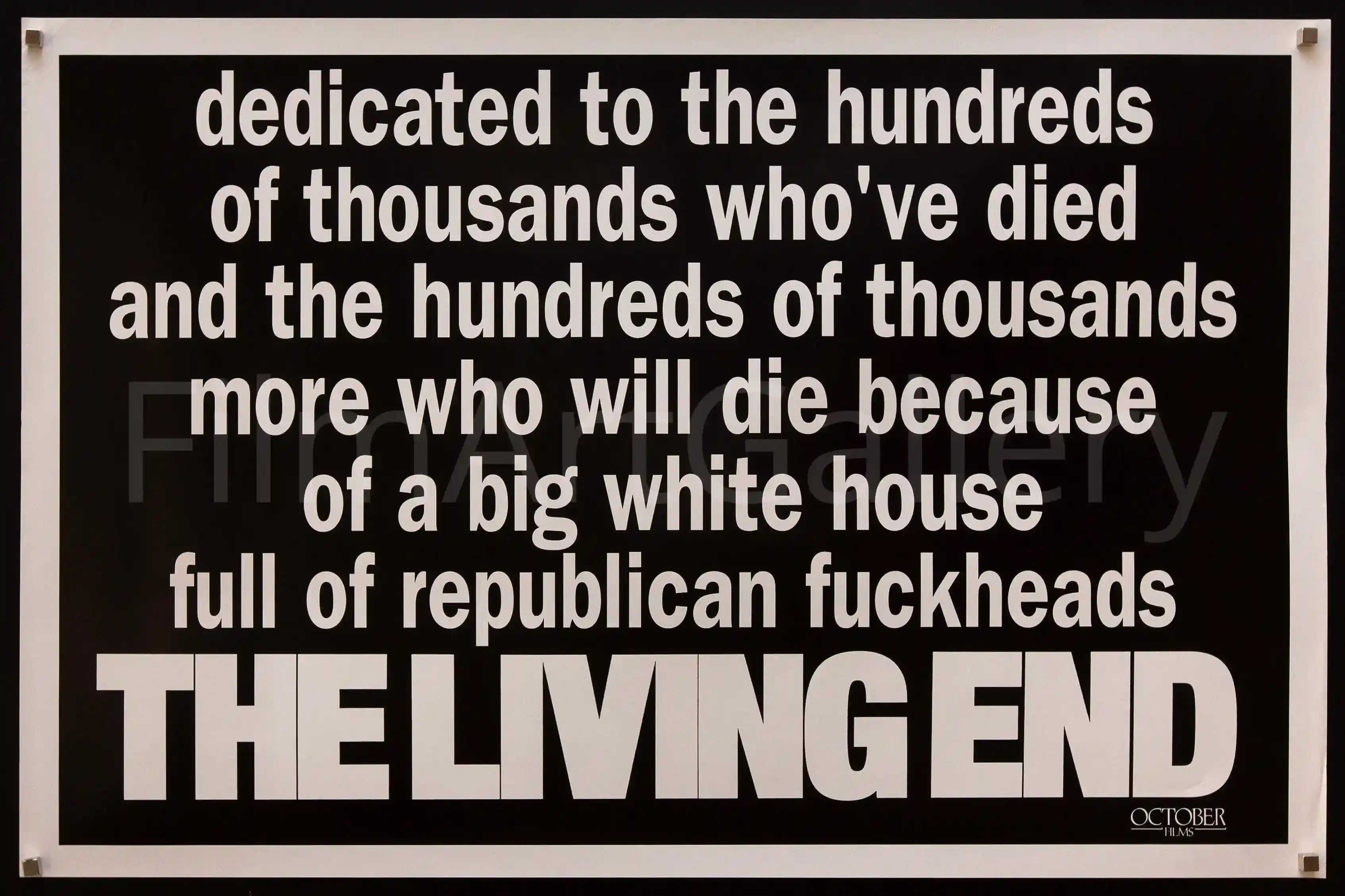 The Living End Movie Poster 1992 1 Sheet (27x41)