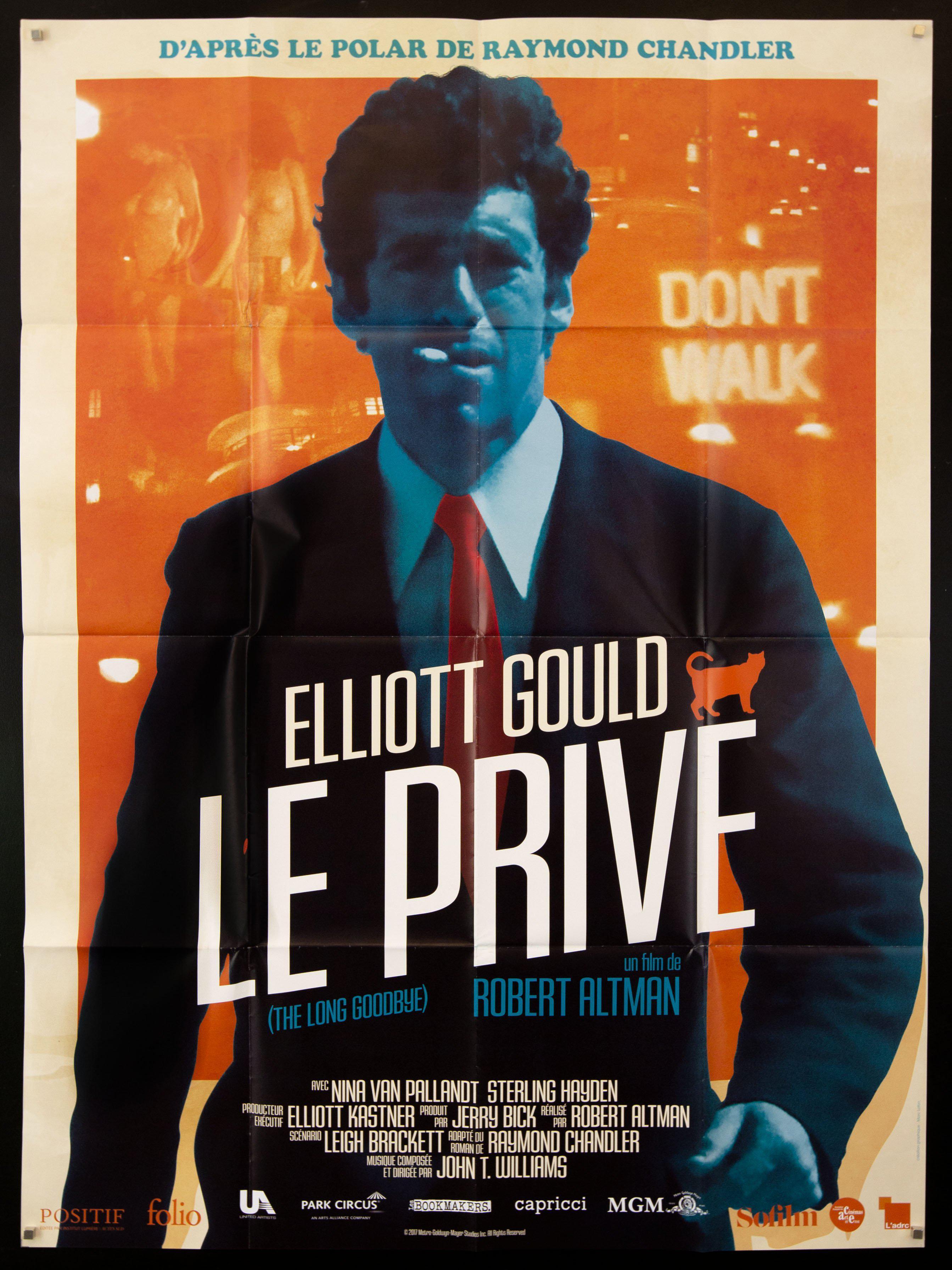 The Long Goodbye Movie Poster 2017 RI French 1 panel (47x63) - Film Art Gallery