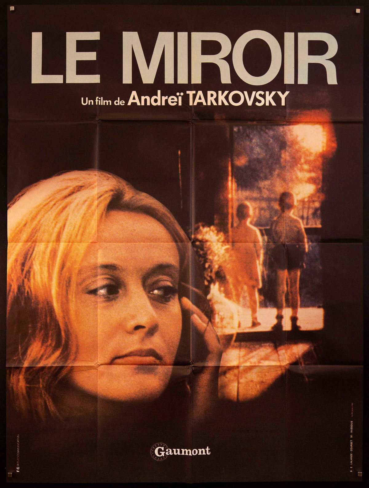The Mirror Movie Poster 1978 French 1 Panel (47x63)