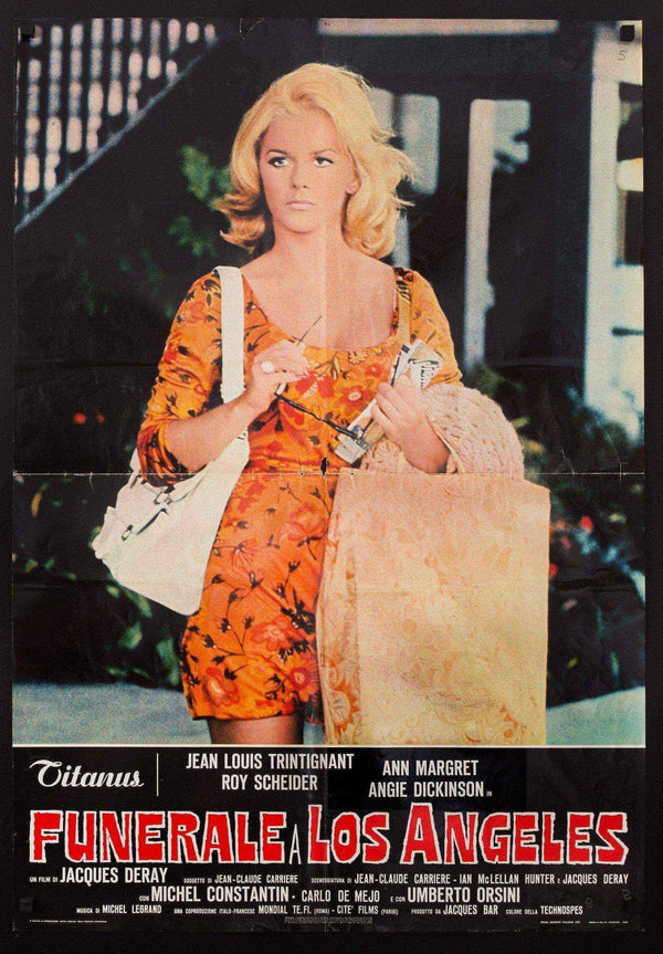 The Outside Man (Un Homme Est Mort) Movie Poster 1972 26x37