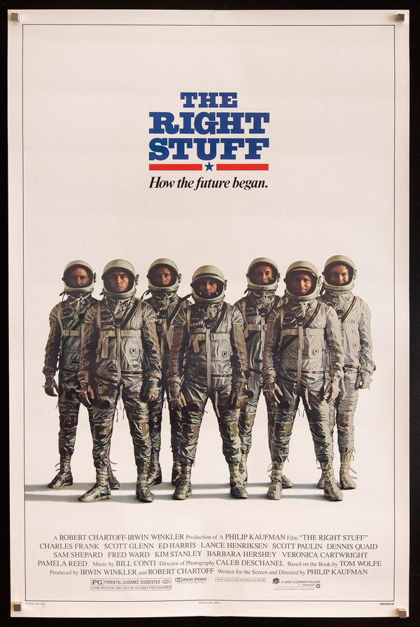 The Right Stuff Movie Poster 1983 1 Sheet (27x41) - Film Art Gallery