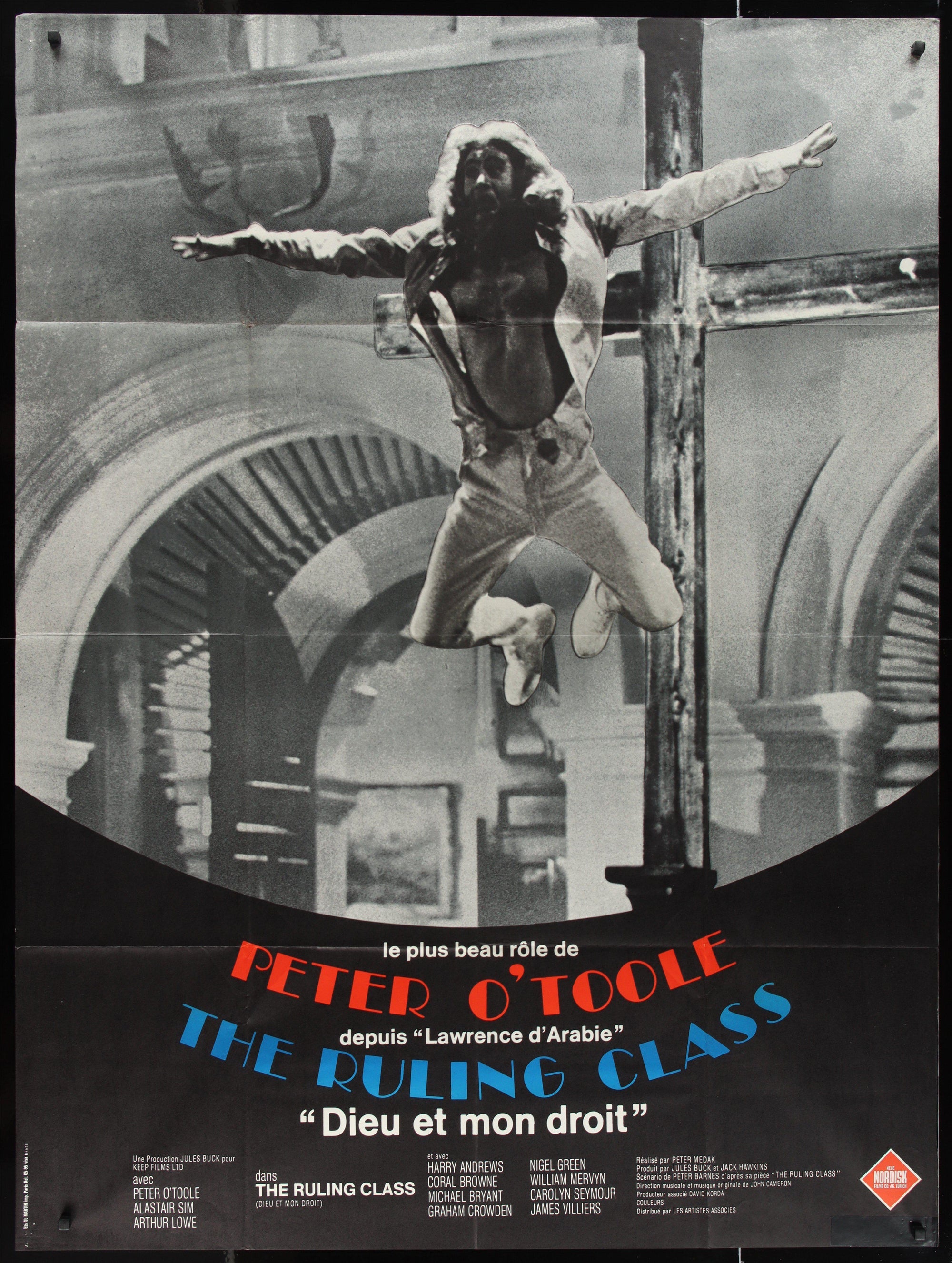 The Ruling Class Movie Poster 1972 French 1 Panel (47x63)