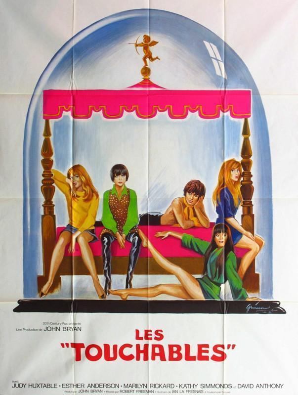 The Touchables Movie Poster 1968 French 1 panel (47x63)