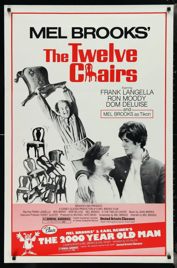 The Twelve Chairs Movie Poster 1983 RI 1 Sheet (27x41)