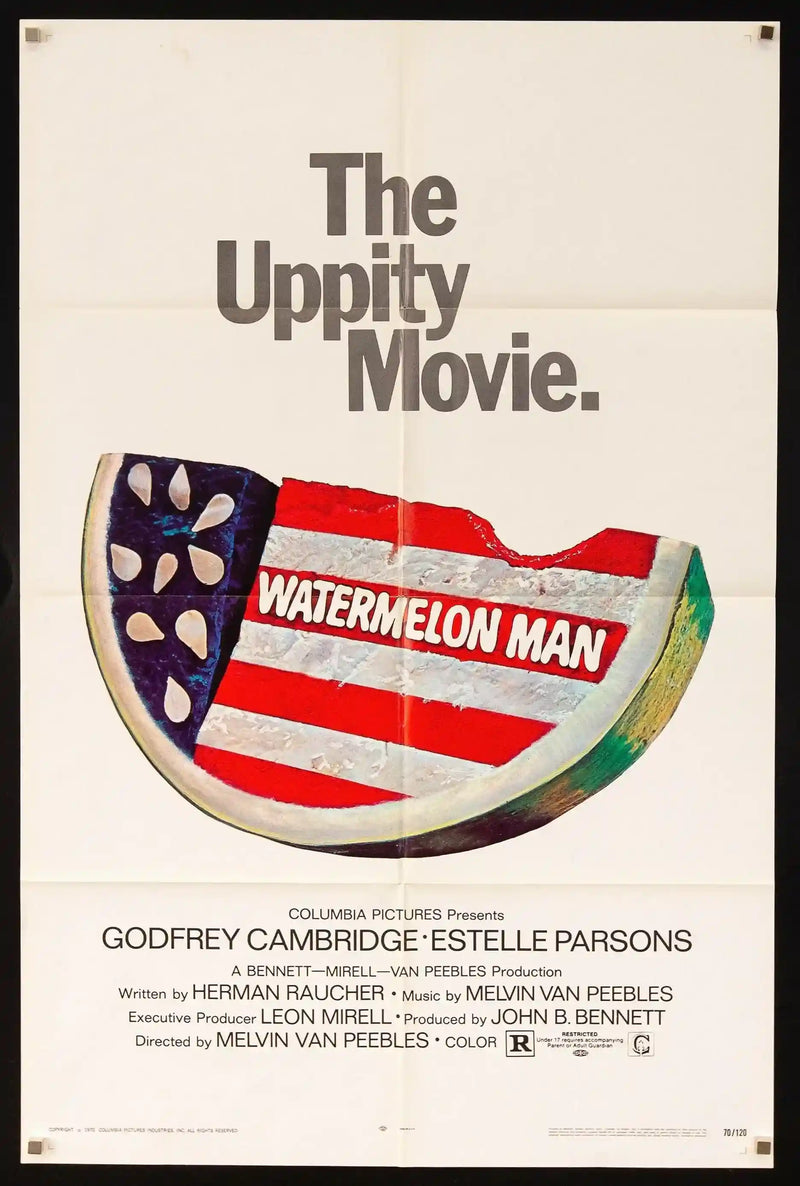 The Watermelon Man Movie Poster 1970 1 Sheet (27x41)