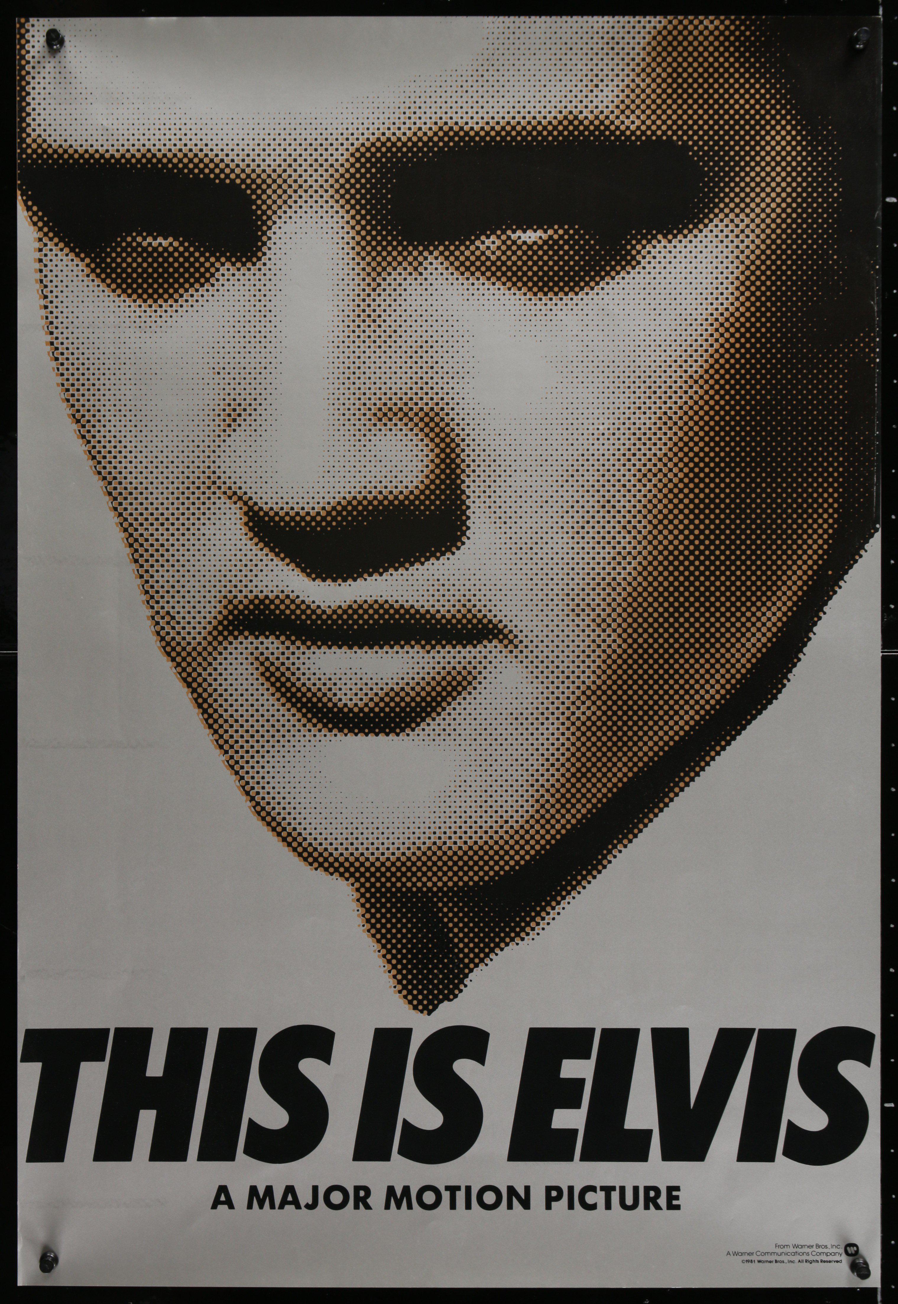 This is Elvis Movie Poster 1981 19x28