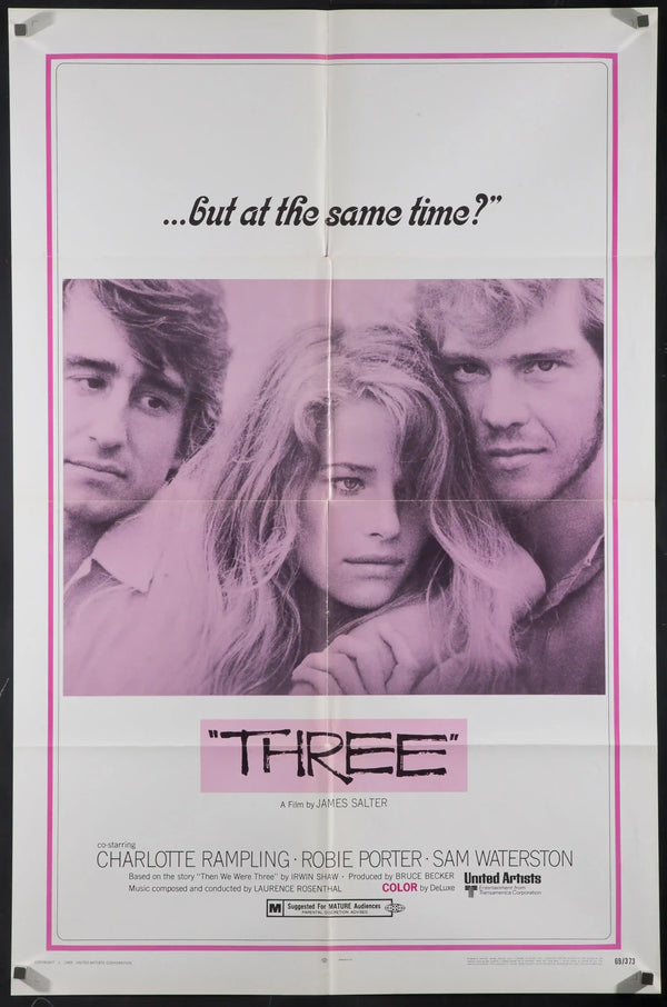 Three Movie Poster 1969 1 Sheet (27x41)